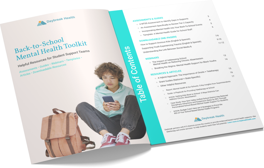 Back-to-School Mental Health Toolkit